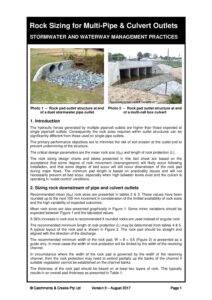 Rock-Sizing-For-Culvert-Outlets.pdf | Catchments and Creeks